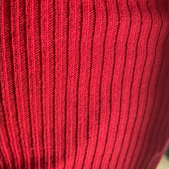 Get Fashionized | Tops | New Red Ribbed Long Sleeve Crop Top | Poshmark